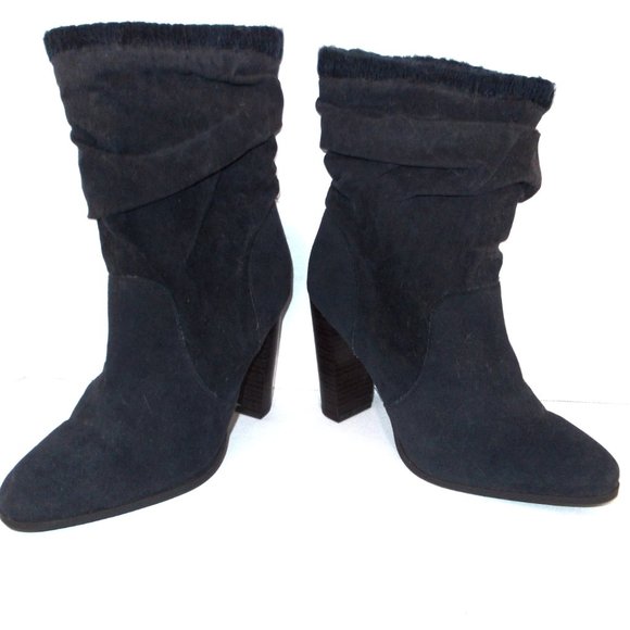 Ingrid | Shoes | Ingrid Faux Suede Slouch Ankle Boots Size 9 | Poshmark